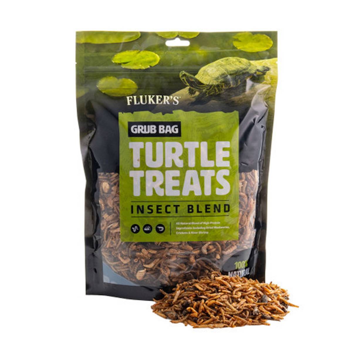 Fluker's Grub Bag Turtle Treat - Insect Blend (6 oz.)