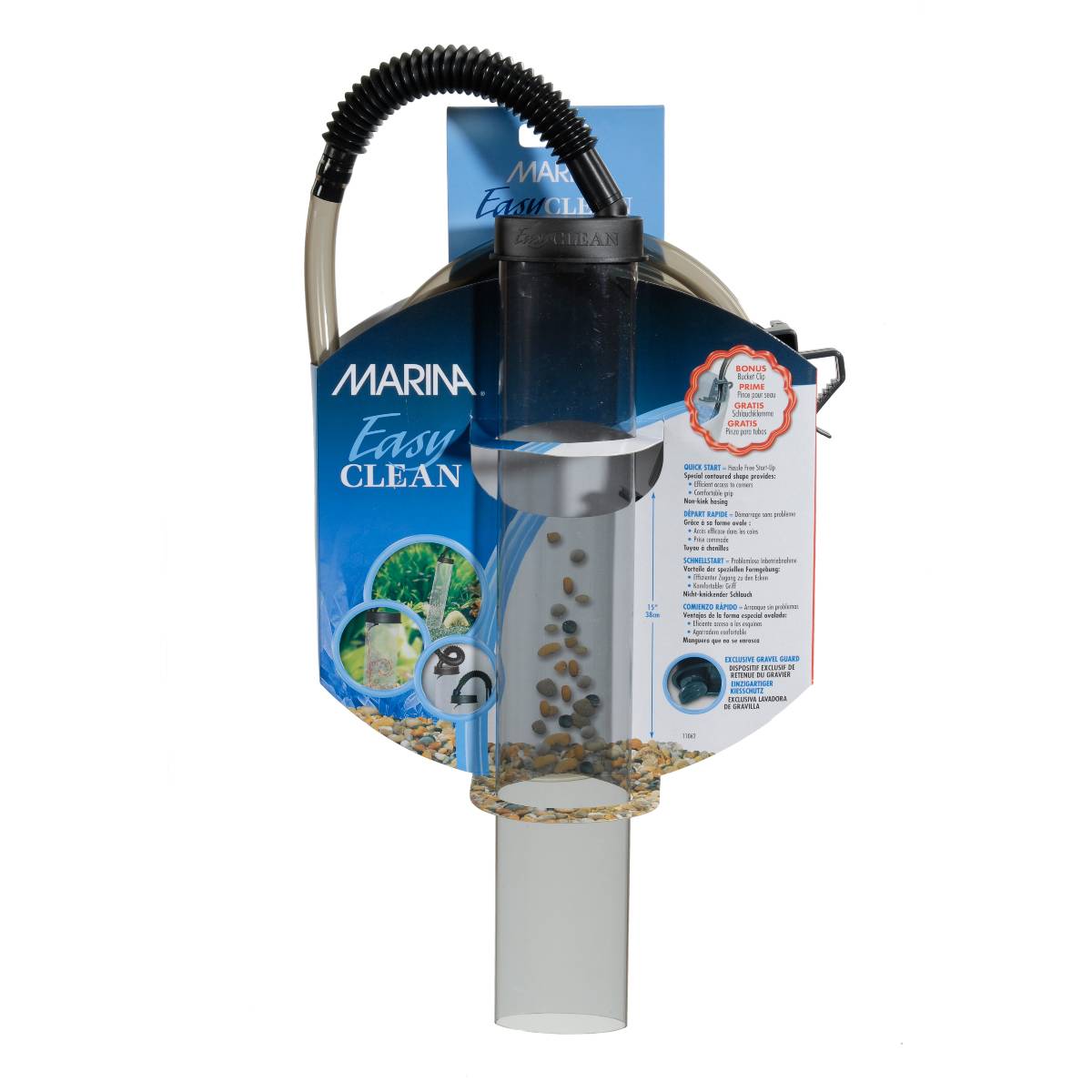 Marina Gravel Cleaner (15 inch, 2 inch dia.)