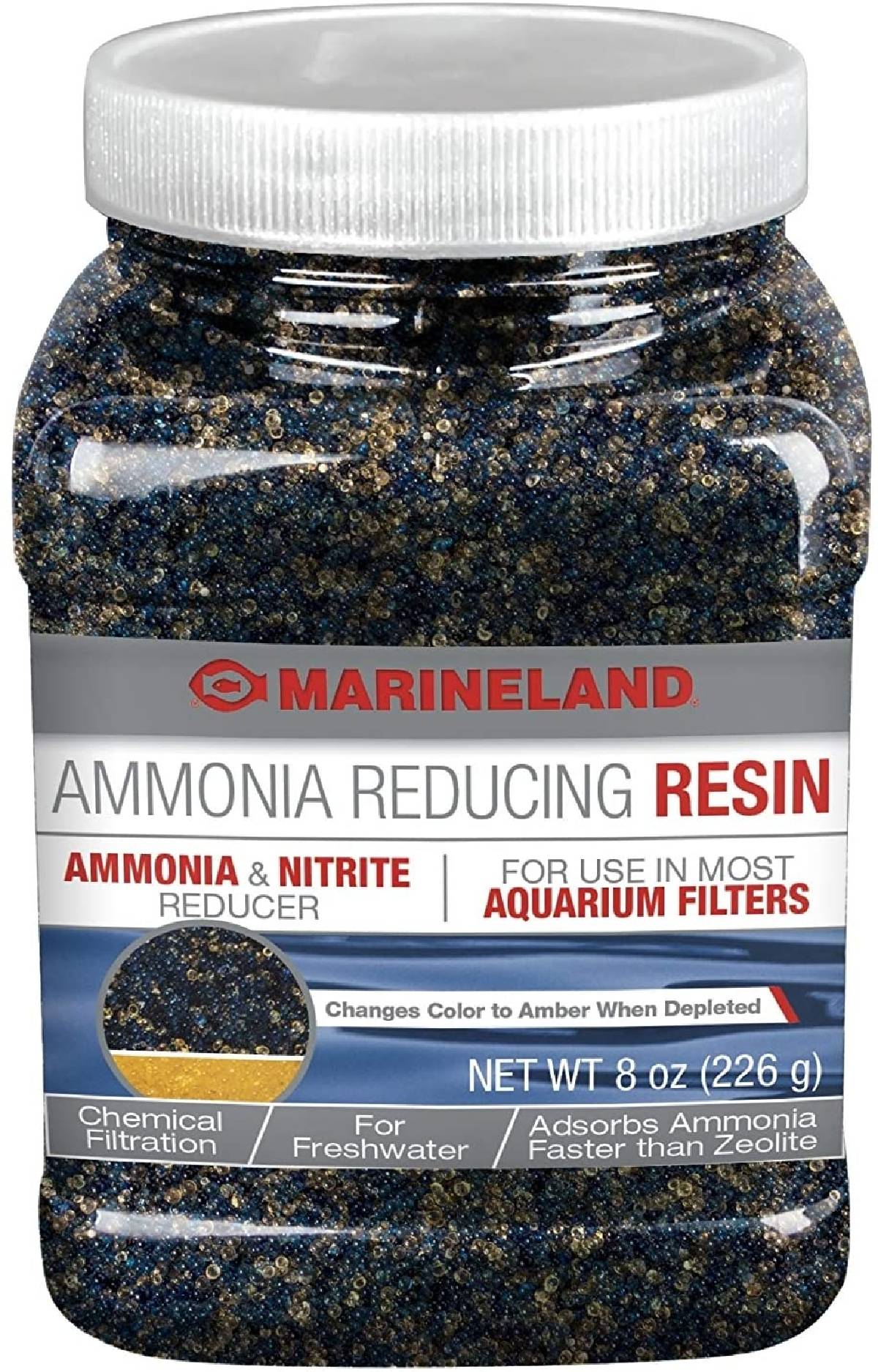 Marineland Ammonia Reducing Resin for Freshwater Aquariums (8 oz)
