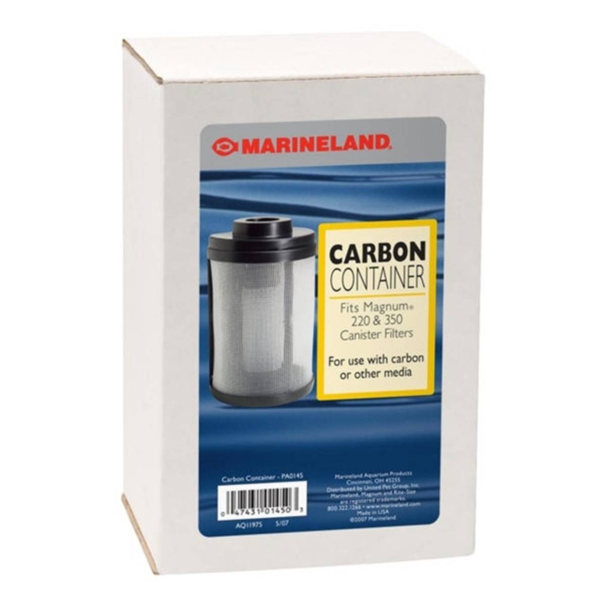 Marineland Magnum Carbon Container