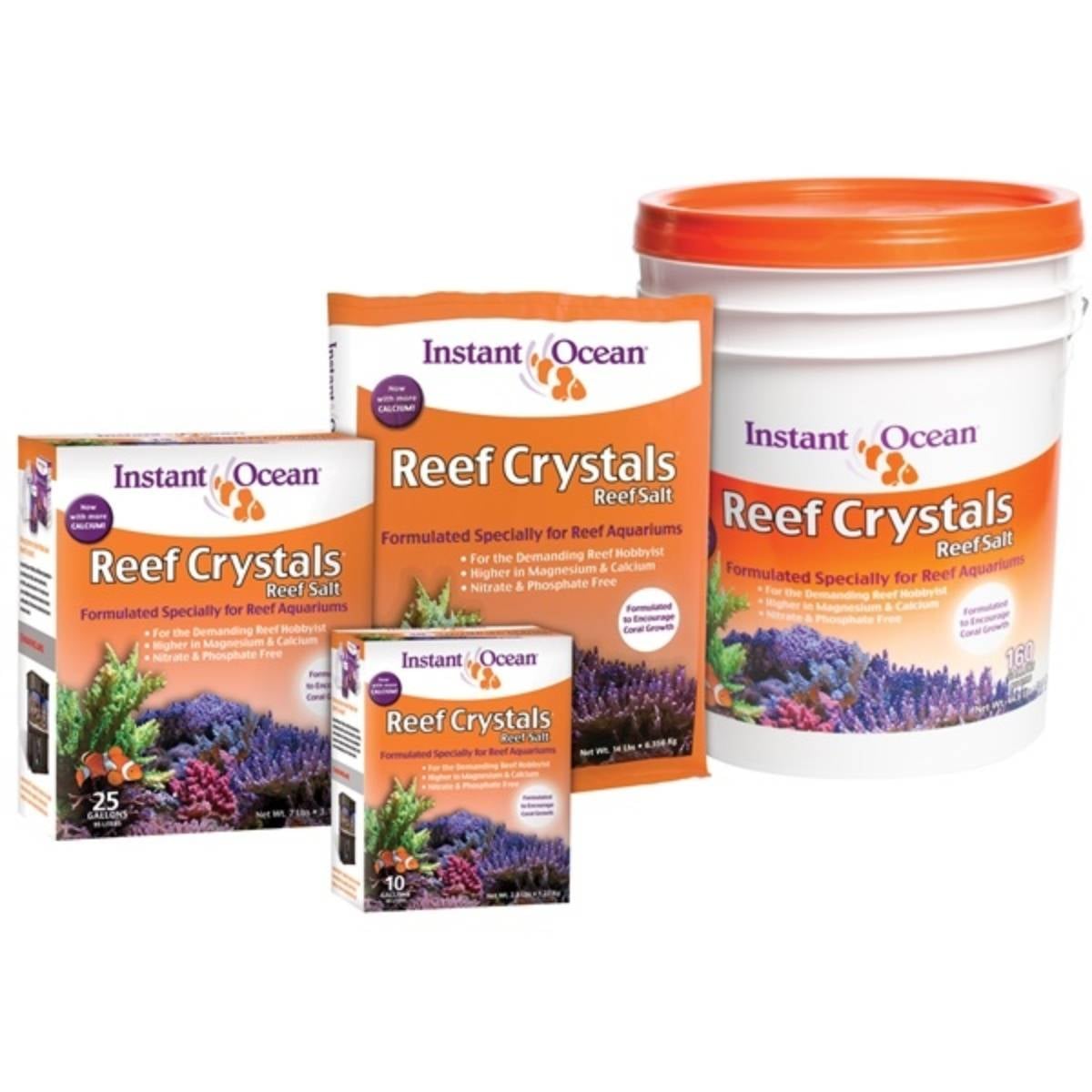 Instant Ocean Reef Crystals Reef Salt Mix (10 Gallon)